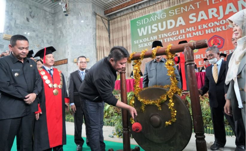 Gubernur Sumsel Resmikan Universitas Serasan - Universitas Serasan